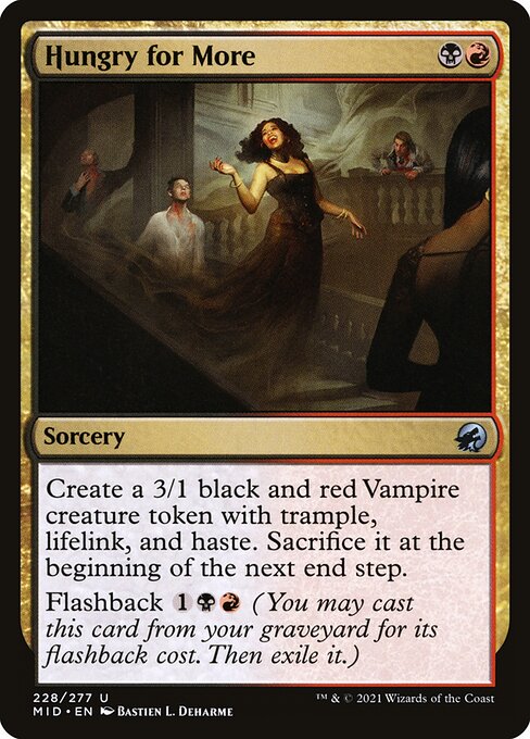 Hungry for More (Innistrad: Midnight Hunt 228) – WZRD TCG